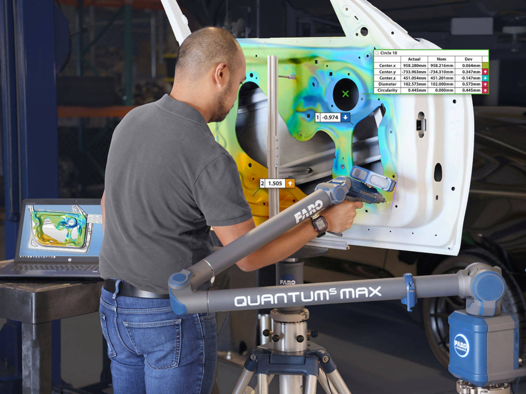 FARO® Quantum Max ScanArms – Mappa